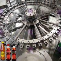 China 40 Heads Monoblock Soft Drink Filling Machine 12000-15000 BPH for PET Bottles 0.3-2L for sale