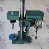China Semi Automatic Aluminum Screw Crown Capping Machine 15BPM 380V for sale