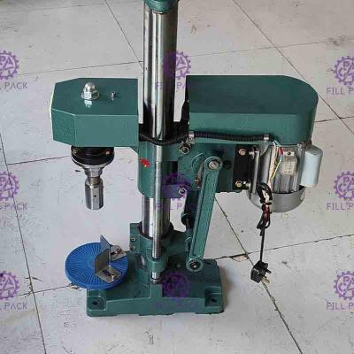 China Semi Automatic Aluminum Screw Crown Capping Machine 15BPM 380V for sale