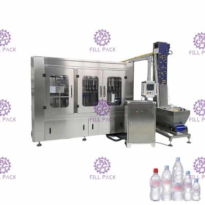 China CGF50-50-12 PET Bottle Water 3-in-1 Rinser Filler Capper Machine - 24,000 BPH Capacity, 4550×3500×2400mm for sale
