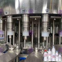 China PET Monobloc Ethyl Alcohol Filling Machine 18-6-6 4000 BPH Disinfectant Bottling Line for sale