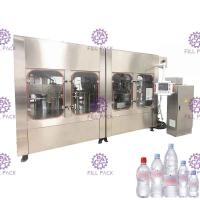 China Pure Drinking PET Bottle Water 3 in 1 Monoblock Washer Filler Capper Machine 15000 BPH for sale