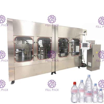 China Pure Drinking PET Bottle Water 3 in 1 Monoblock Washer Filler Capper Machine 15000 BPH for sale