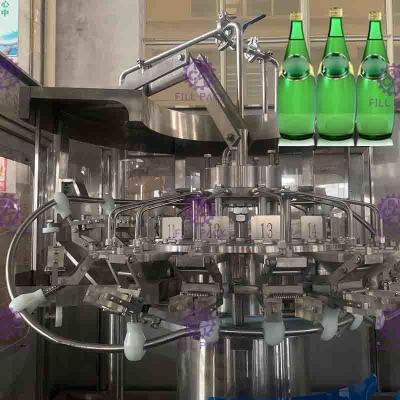 China Monoblock 3-in-1 Beverage Bottle Filler Machine with PLC Control and Touch Screen, 10,000 BPH Capacity for 250-1500ml Bottles for sale