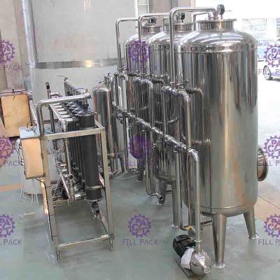 China 3000LPH UF Water Treatment Machine Mineral Drinking Water Ultrafiltration System for sale