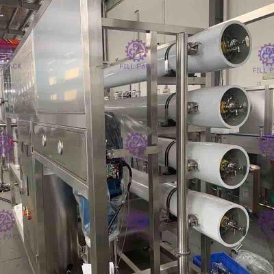 China Stainless Steel Pure Water Treatment Equipment with Hydecanme Membrane - 97% Salt Removal, 0.1nm Filtration for sale