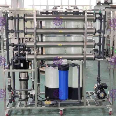 China 500LPH Stainless Steel Drinking Water RO Treatment System with 4040 Membrane and 1.47kW Motor for sale