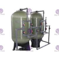 China FRP Water Treatment Mechanical Pre-Filter System 150 psi Quartz Sand Activated Carbon for sale