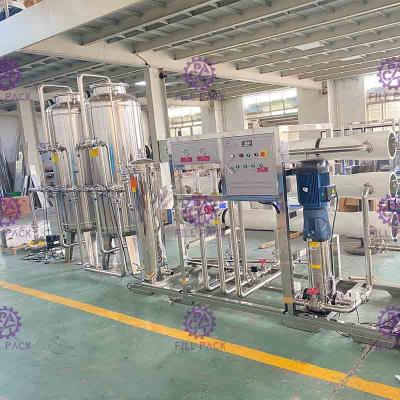 China Industrial Mineral Water Purification System - 6000L/H Flow Rate with UV Sterilization and SUS304 Construction for sale