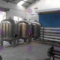 China 3.15kW Industrial RO Water Filtration System 3000L/H with 4×8040 Membranes and Stainless Steel Construction for sale