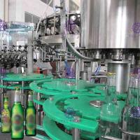 China Beer Bottle 3-in-1 Rinsing Filling Capping Machine 6000-8000bph Stainless Steel for sale