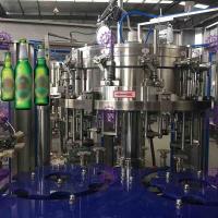 China 3-in-1 Beer Bottle Washing Filling Capping Machine 3000-4000 BPH for 200ml-1000ml Glass Bottles for sale