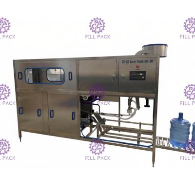China QGF-120 3-5 Gallon Water Filling Machine 120 BPH with Automatic Bucket Loader for sale