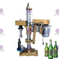 China Semi Auto Carbonated Drink Filling Capping Machine Manual Hand Press for Glass Beer Bottles Crown Cap 2.5cm for sale