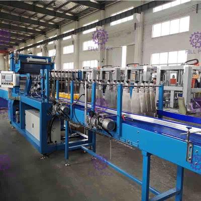 China 3-in-1 Carton Shrink Wrapping Machine with 20-60 Cartons/Min Capacity and 380V Power Supply for Bottle Packaging for sale