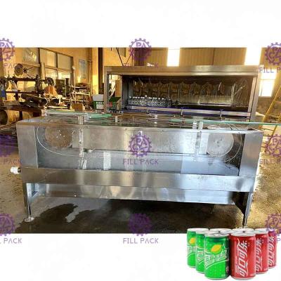 China 2000BPH Automatic Magnet Washer Tin Can Filling and Sealing Machine SUS304 for sale