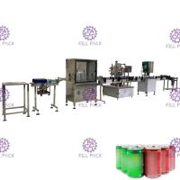 China 1500BPH PLC Carbonated Drink Filling Machine for Cola and Sparkling Water Production Line for sale