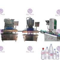 China PET Bottle Water Filling Machine 12-12-1 2000BPH 3 in 1 Monoblock Production Line for sale