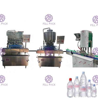 China PET Bottle Water Filling Machine 12-12-1 2000BPH 3 in 1 Monoblock Production Line for sale
