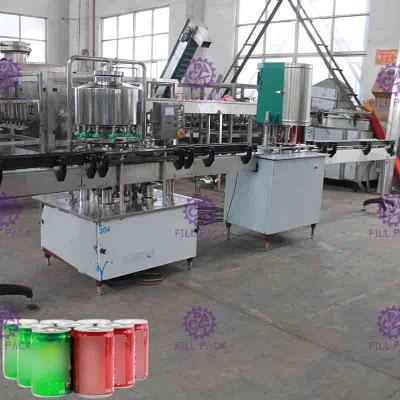 China 12 Heads Linear Rotary Can Filling Machine - 1000-2000 Cans/Hour Capacity, SUS304 Stainless Steel Construction for sale
