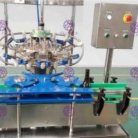 China BDG-12 Automatic Beer Filler Machine with 12 Heads, 1000-2000 BPH Capacity, SUS304 Stainless Steel Construction for sale