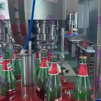 China Industrial 6 Heads Bottle Crown Capping Machine YG-6 | 1000-2000 BPH Capacity | 0.75kW Power for sale