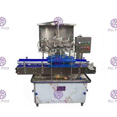 China QS-12 Fully Automatic Rotary Glass Bottle Washer 2000BPH Capacity with 12 Washing Heads for Beverage Production for sale