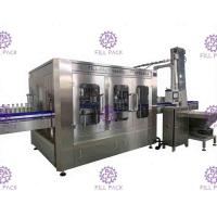 China Glass Bottle Filling Machine PLC Control 40 Head for Vinegar Production Line 0.2-2L Bottles for sale
