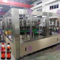 China Sprite Soda Water Carbonated Soft Drink Filling Line 10000-15000BPH Capacity with PLC Control System for sale