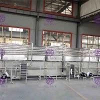 China Hot Filling Line Bottle Packing Machine Sterilizer Steam Heating Insulation Layer for sale