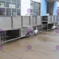 China Stainless Steel Bottled Juice Cooling Machine 3000-36000 BPH Capacity with 12-15 Minute Cooling Cycle for sale