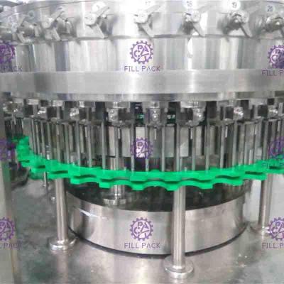 China DCGF40-40-12 Carbonated Beverage Filling Machine 10000-15000 BPH Capacity 0.4MPa Pressure for sale