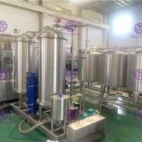 China QHS-3000 Carbonated Drink Mixer 3000L/H Capacity with Three-Tank System for Beverage Production for sale