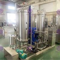China QHS-3000 Carbonated Drink Mixer 3000L/H Capacity with Three-Tank System for Beverage Production for sale
