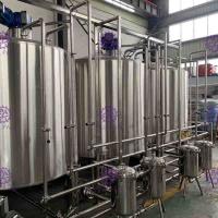 China Electric Carbonated Drink Production Line 1000L/H Capacity with SUS304 Food Grade Construction for Beverage Manufacturing for sale