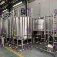China Electric Carbonated Drink Production Line 1000L/H Capacity with SUS304 Food Grade Construction for Beverage Manufacturing for sale