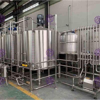China Electric Carbonated Drink Production Line 1000L/H Capacity with SUS304 Food Grade Construction for Beverage Manufacturing for sale