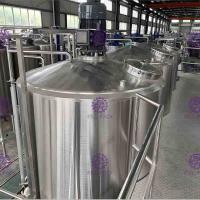 China Electric Carbonated Drink Production Line 1000L/H Capacity with SUS304 Food Grade Construction for Beverage Manufacturing for sale