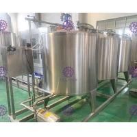 China Semi-Automatic CIP Cleaning System with 500L Tank for Soft Drink, Juice & Milk Processing Lines for sale
