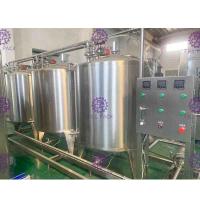 China Semi-Automatic CIP Cleaning System with 500L Tank for Soft Drink, Juice & Milk Processing Lines for sale
