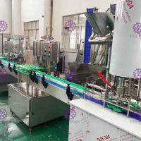 China PET Bottle Soft Drink Processing Line with 2000BPH Capacity and 1000L/H Carbonation System for Carbonated Beverages for sale