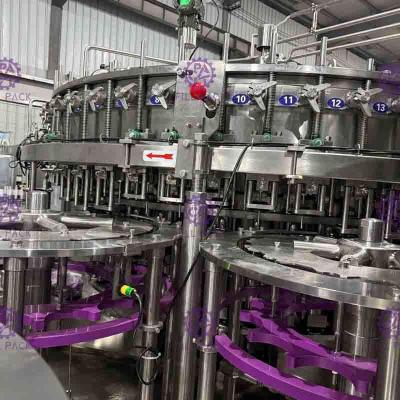 China PET Plastic Bottle 3 in 1 Monobloc Soft Drink Filling Line 20000-24000 BPH DCGF60-60-15 for sale