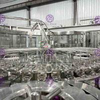 China PET Plastic Bottle 3 in 1 Monobloc Soft Drink Filling Line 20000-24000 BPH DCGF60-60-15 for sale