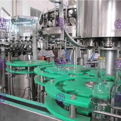 China Carbonated Water Juice Wine 3 in 1 Monobloc Bottle Filling Machine DCGF24-24-8 5000-7000 BPH for sale