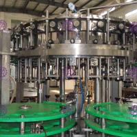 China Carbonated Water Juice Wine 3 in 1 Monobloc Bottle Filling Machine DCGF24-24-8 5000-7000 BPH for sale