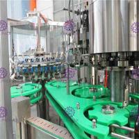 China Carbonated Drink 3 in 1 Monobloc Bottling Machine 24-24-8 6000-7000 BPH Glass Bottle Filling Line for sale