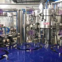 China DCGFG18-18-6 Monobloc Bottle Filling Machine for Carbonated Drinks - 3000-4000 BPH Capacity, 5kW Power for sale