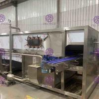 China Stainless Steel Bottled Juice Cooling Machine 3000-36000 BPH Capacity with 12-15 Minute Cooling Cycle for sale