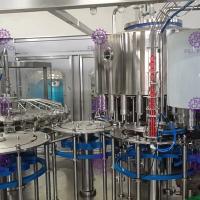 China 40 Heads PET Bottle Filling Machine 15000 BPH Capacity with PLC Control for Drinking Water Production for sale