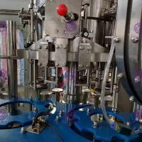 China 3-in-1 Carbonated Drink Filling Machine for Glass Bottles | 6000-8000 BPH Capacity | 0.25-2.5L Bottle Volume for sale